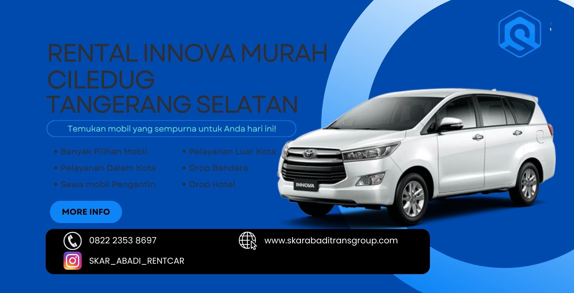 Rental Innova Ciledug - SKAR ABADI TRANS GROUP